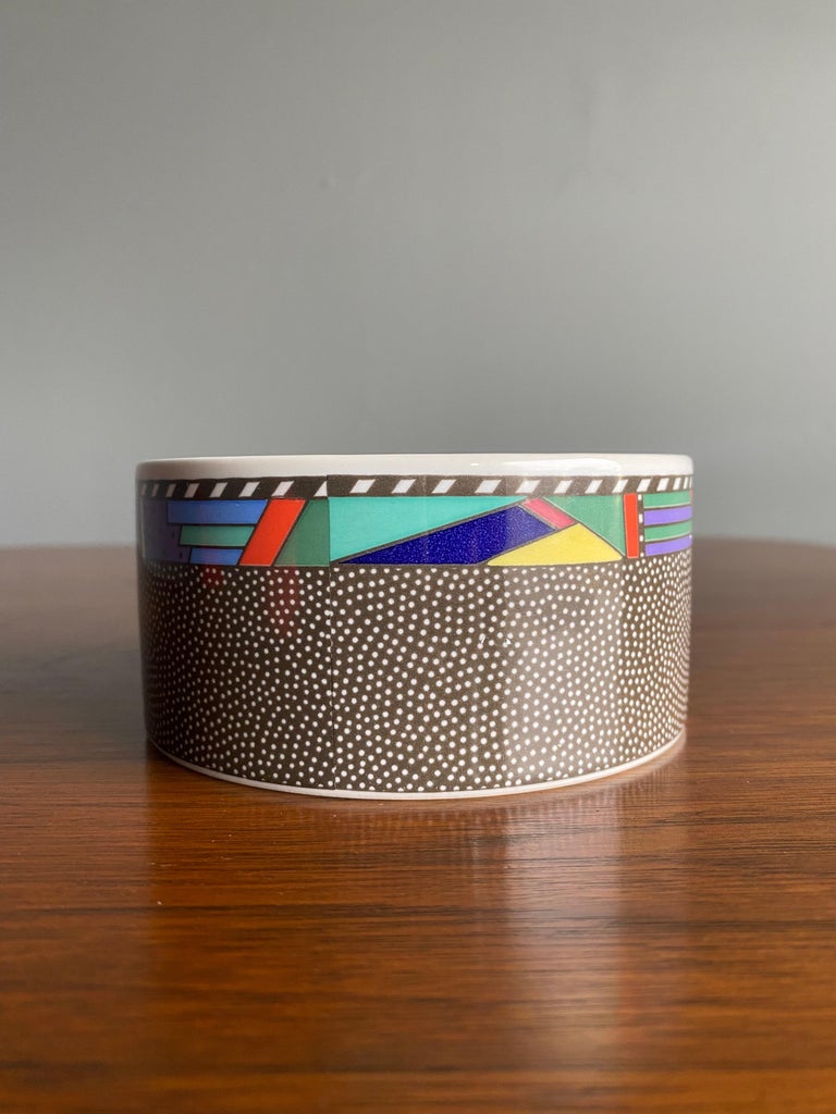 Barbara Brenner Postmodern "Scenario" Bowl for Rosenthal Studio-Linie ...