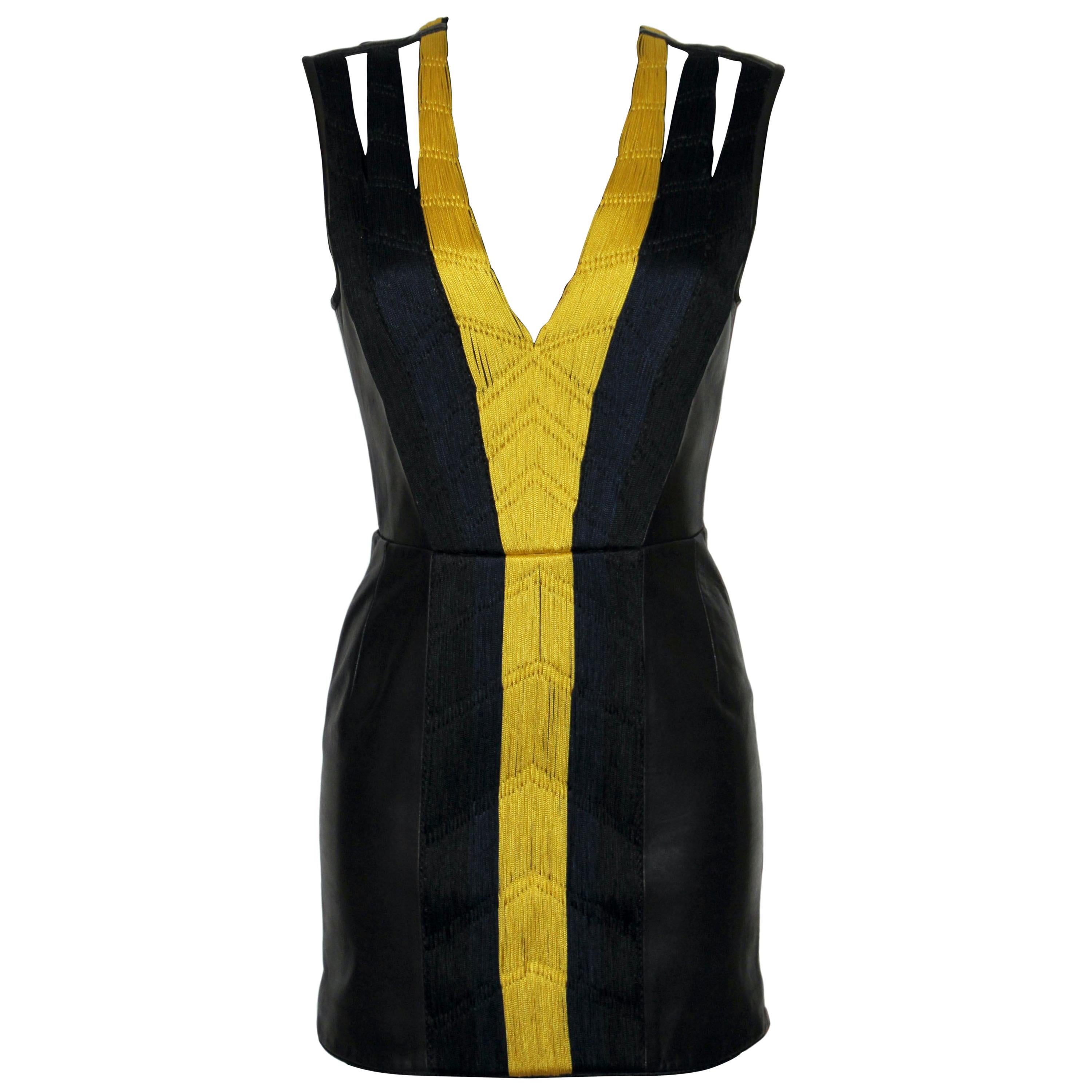 2012 Barbara Bui Black Limited Edition Dress at 1stDibs