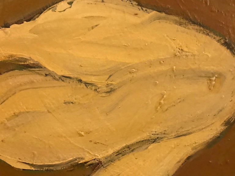 Barbara Dodge Oil Painting of a Flower at 1stDibs