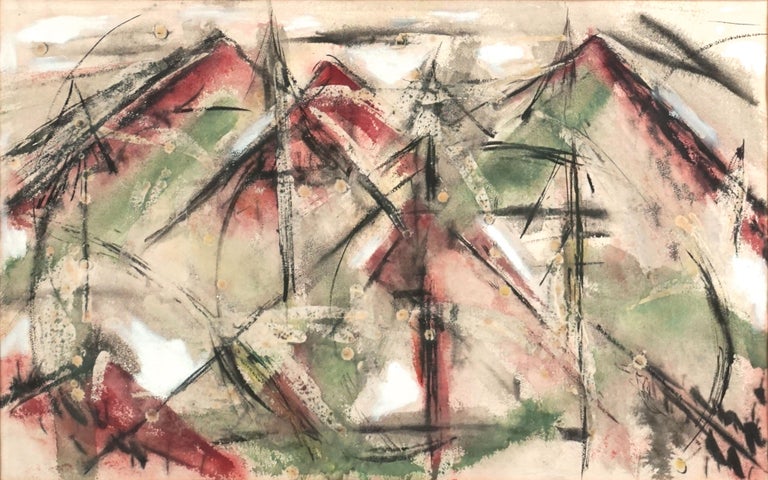 Barbara Farnham Dornbusch - Mid Century Abstracted Sierra Mountains ...