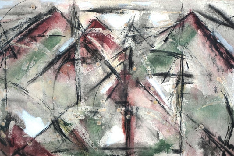 Barbara Farnham Dornbusch - Mid Century Abstracted Sierra Mountains ...
