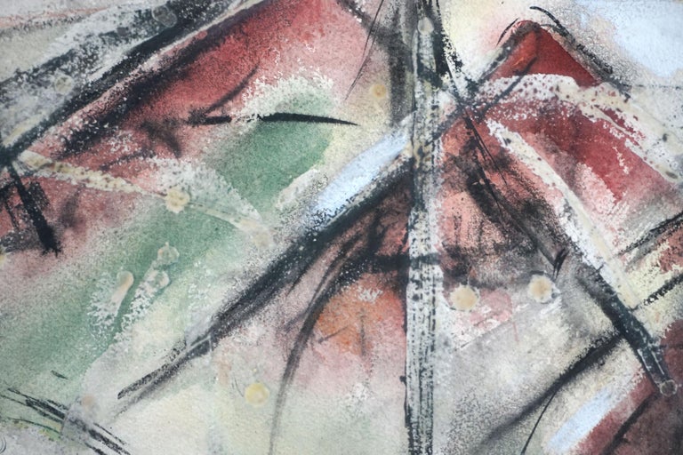 Barbara Farnham Dornbusch - Mid Century Abstracted Sierra Mountains ...