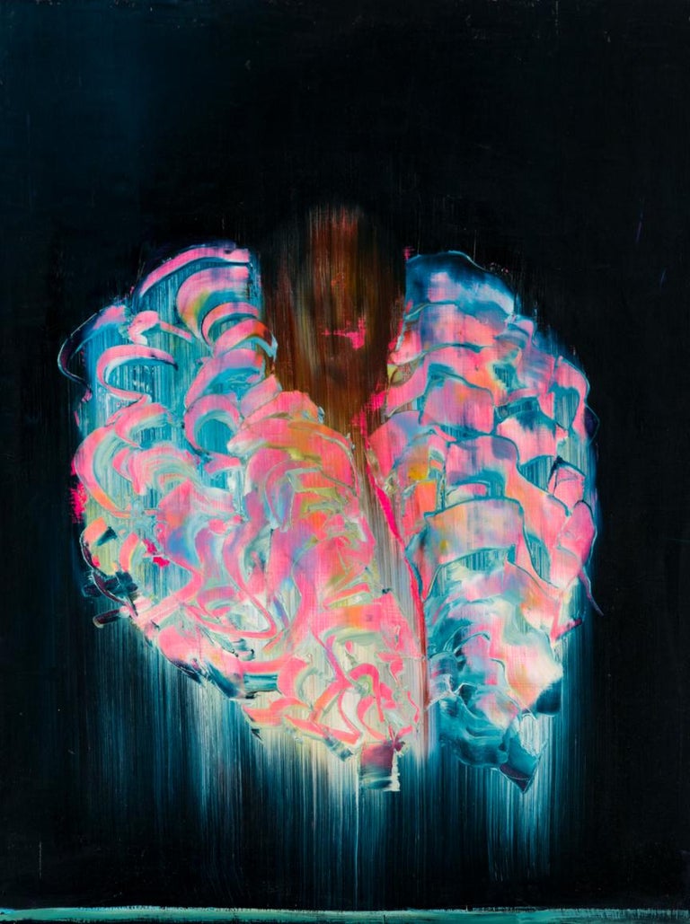 Barbara Friedman - Big Collar at Night with Green Horizon For Sale at ...