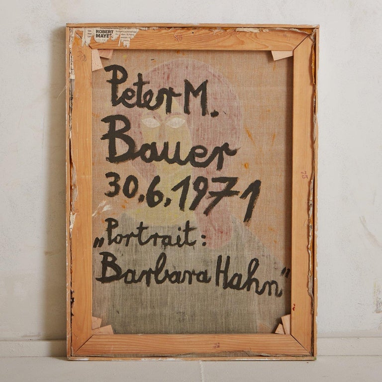 Barbara Hahn by Peter M. Bauer, 1971 For Sale at 1stDibs