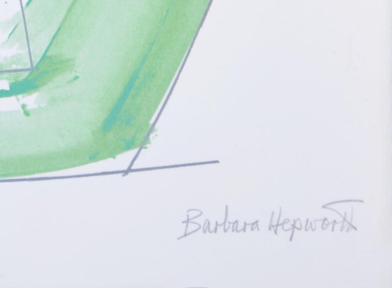 Barbara Hepworth - Barbara Hepworth, November Green, 1969-70 For Sale ...