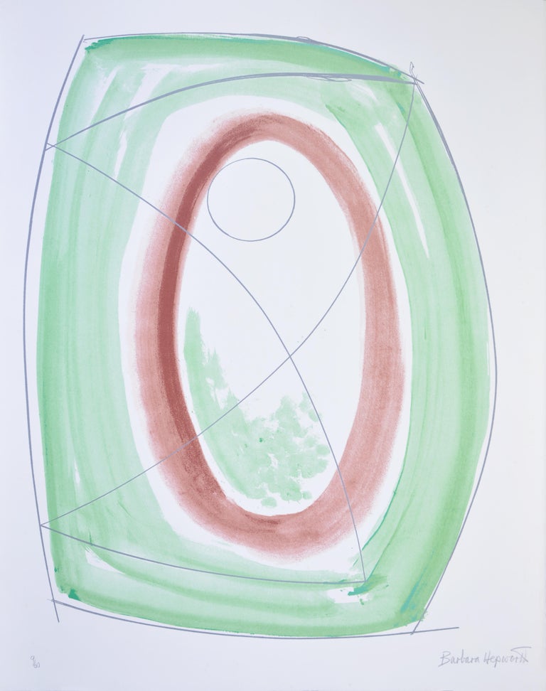 Barbara Hepworth - Barbara Hepworth, November Green, 1969-70 For Sale ...