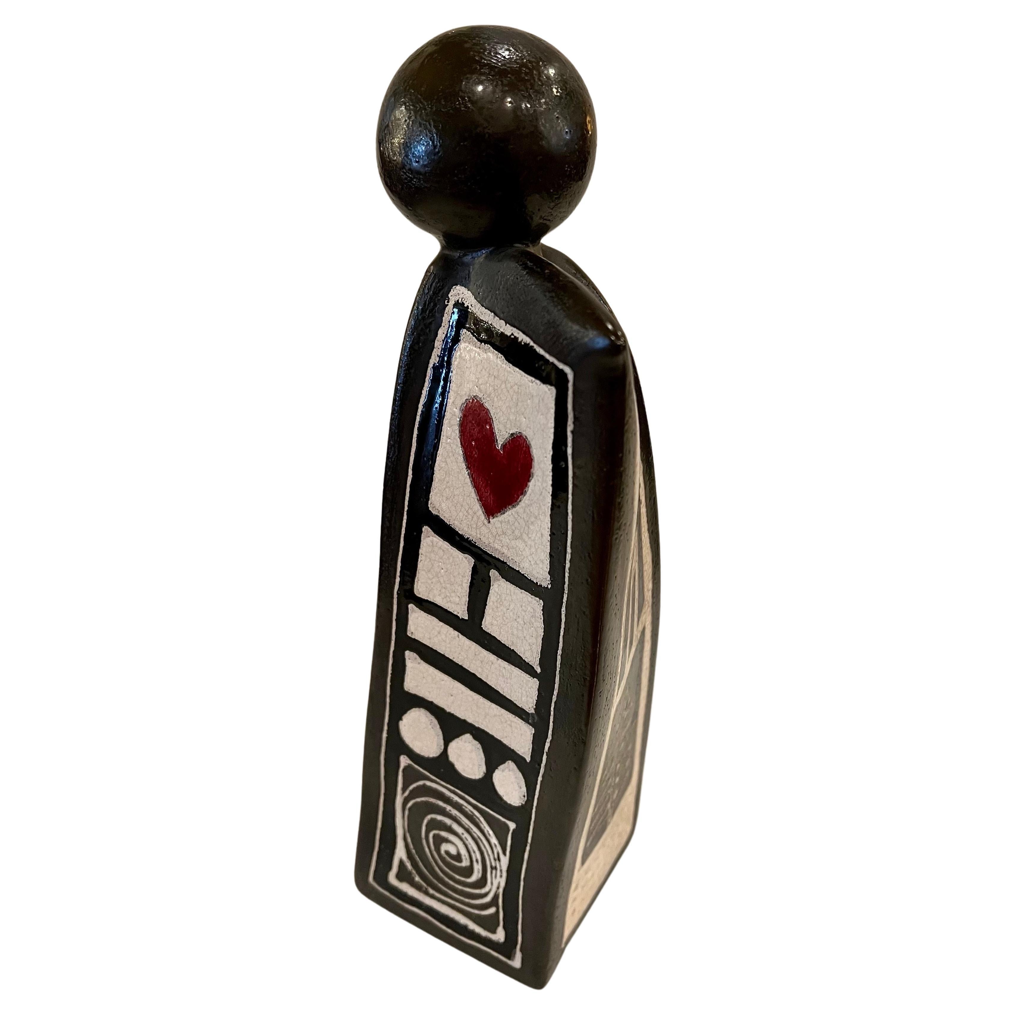 Barbara Hertel Raku Pottery Sculpture at 1stDibs | barb hertel pottery