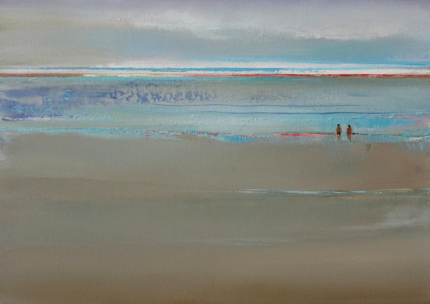 Barbara Hubert - Landscape IV - XXI Century, Painting, Landscape at 1stDibs