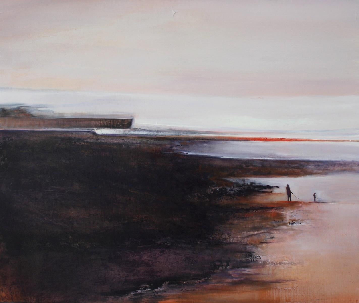 Barbara Hubert - Landscape VI - Contemporary figurative oil painting ...