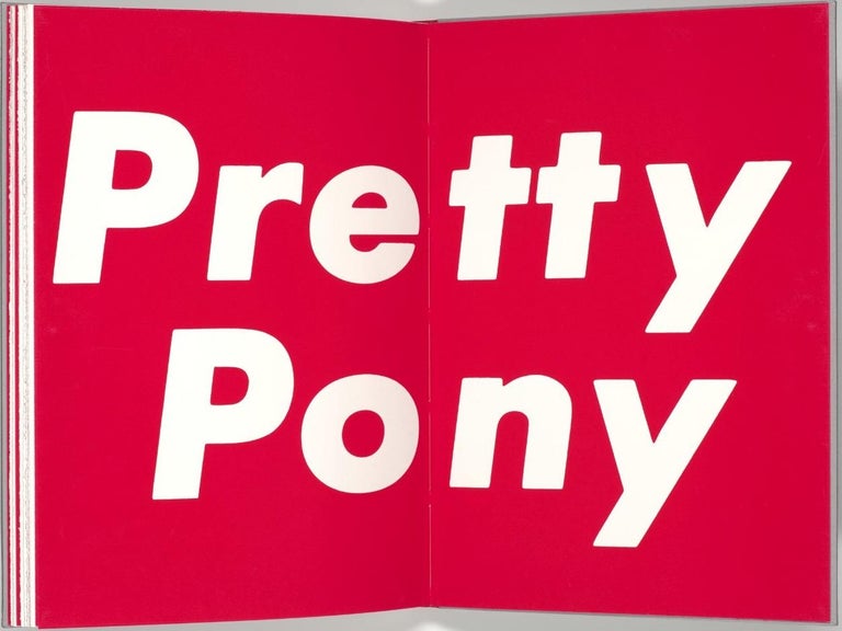 Barbara Kruger - My Pretty Pony For Sale at 1stDibs