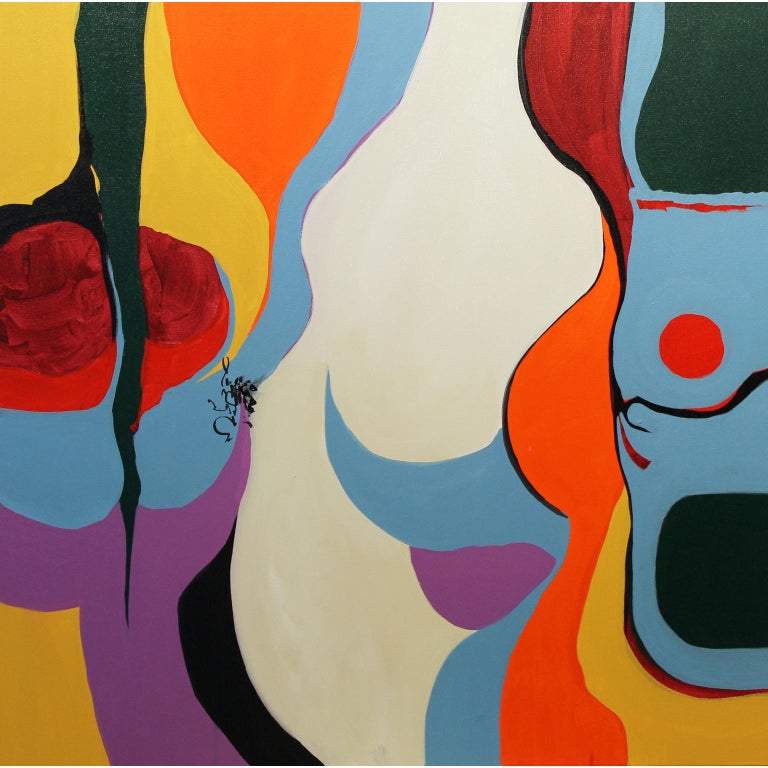 Barbara Krupp - Angular acceleration - abstract painting For Sale at ...