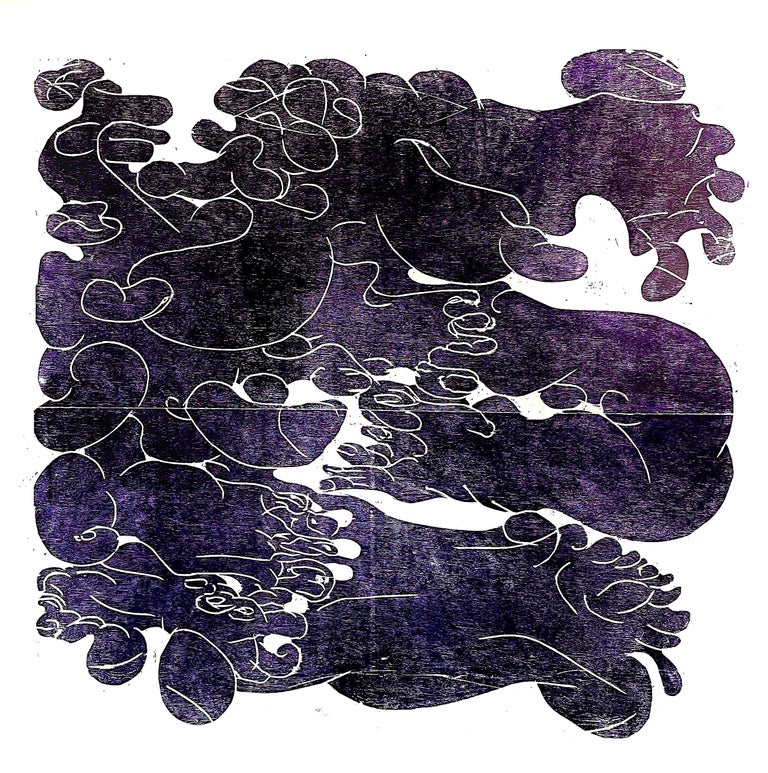 Barbara Kuebel - Dissolver la peau extérieure/couleur violette (violet ...