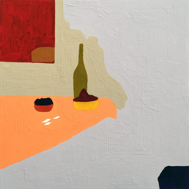 Barbara Marks - Recollection 101 (Auvillar), earth tone abstract ...