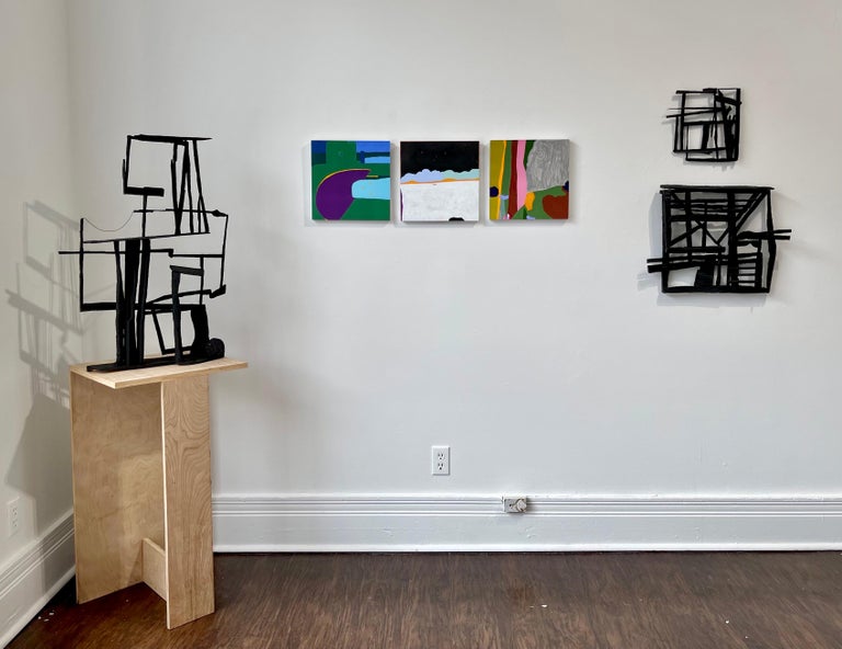 Barbara Marks - Recollection 114 (Maitland), blue and green abstract ...