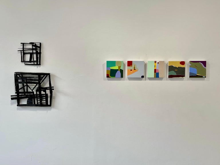 Barbara Marks - Recollection 12 (Stony Creek), earth tone abstract ...