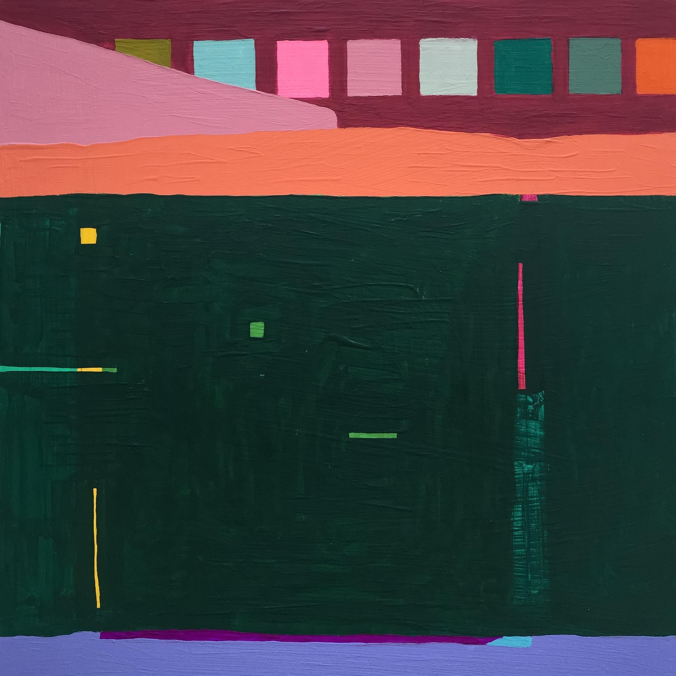 Barbara Marks - Recollection 20 (Stony Creek), pastel and earth tone ...