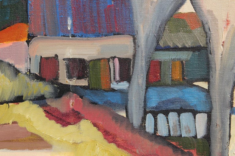 Barbara Thayer - Colorful Pastel Impressionist Fauvist Hillside with ...