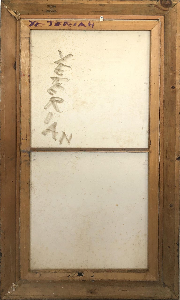 Barbara Yeterian Abstract Male Nude Study Painting, circa 1960s For ...