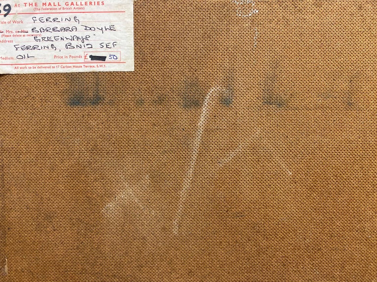 Barbera Doyle - BARBARA DOYLE (B.1917) 1970's MODERN BRITISH OIL ...