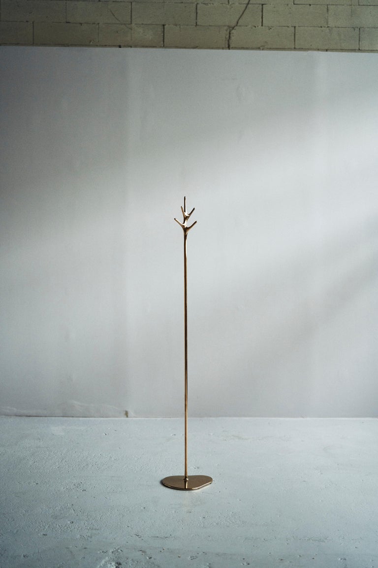 Barbera 'Lovelock' Cast Solid Bronze Coat Stand Hat Stand, in Stock to ...