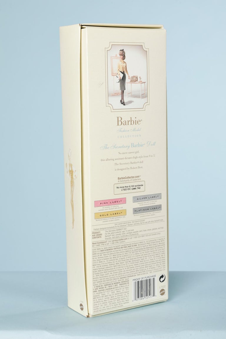 Barbie Fashion Model / " The Secretary" / Gold Label For Sale at 1stDibs
