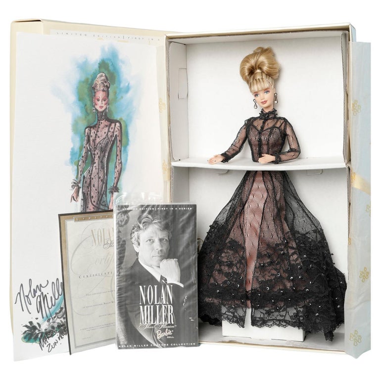 Barbie Sheer Illusion. Nolan Miller Couture Collection. Limited Edition ...