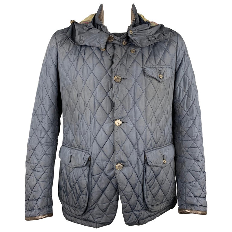 BARBOUR Limited Edition by TOKITO Size L Navy Quilted Poliammide Jacket ...