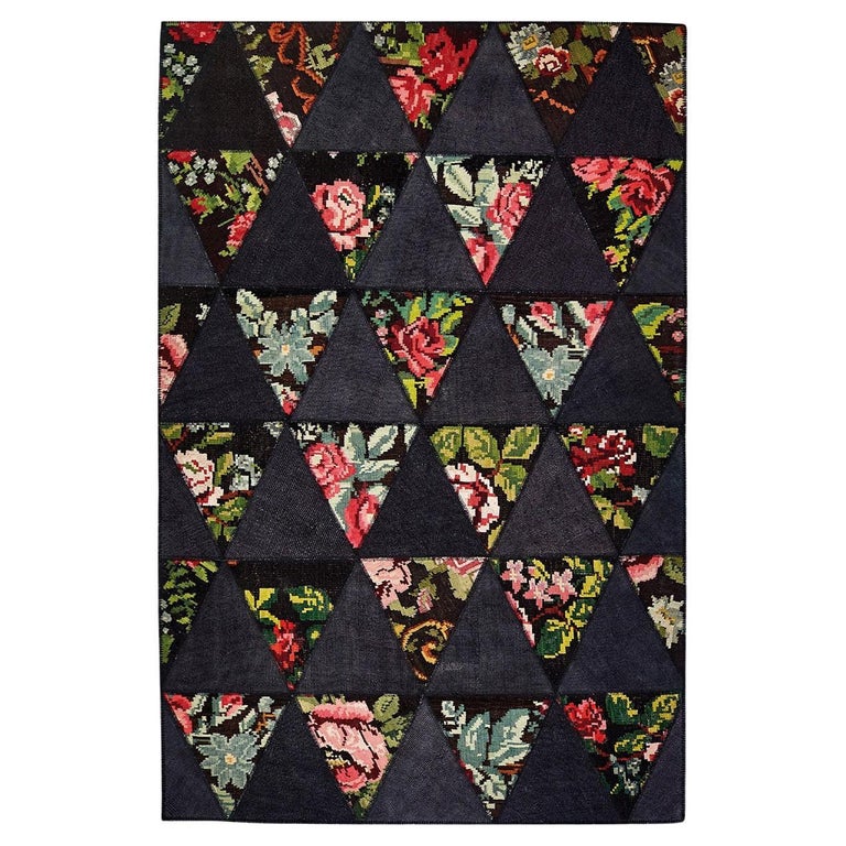 Barby Black Rug For Sale at 1stDibs