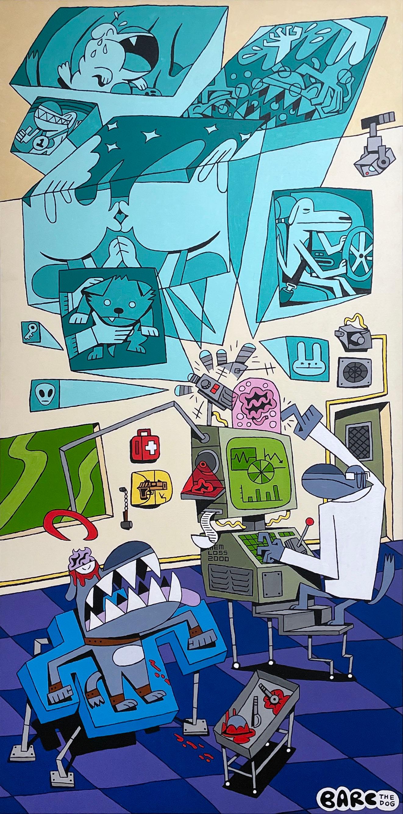 BARC the dog - Exorcisor V6 by BARC the dog, comic book style, science ...