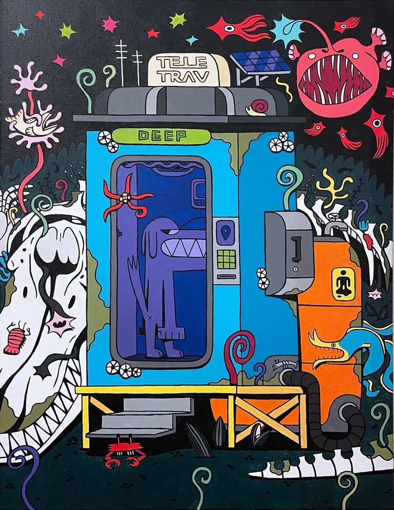 BARC the dog - Tele-Trav (Deep) by BARC the dog, comic book style ...