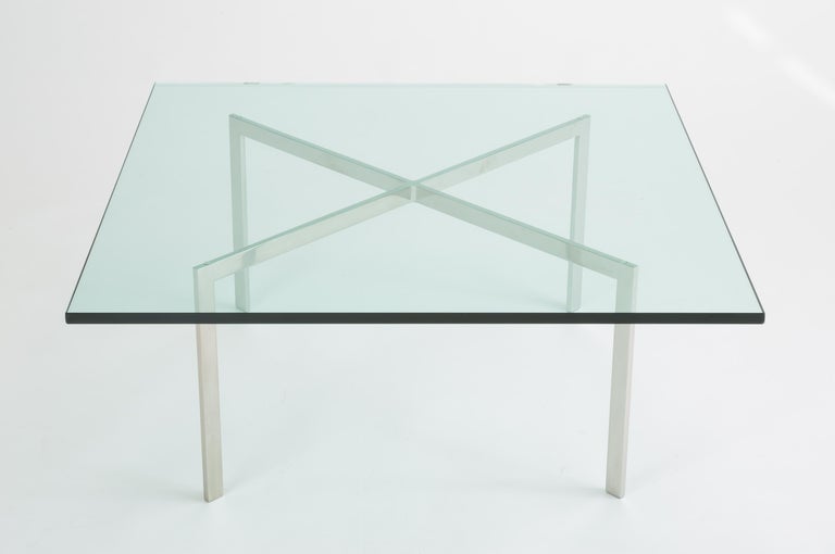 Barcelona Coffee Table by Ludwig Mies van der Rohe for Knoll For Sale ...