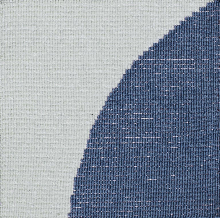 Rug Contemporary Italian Blue white for Living room - Barcelona Royal ...