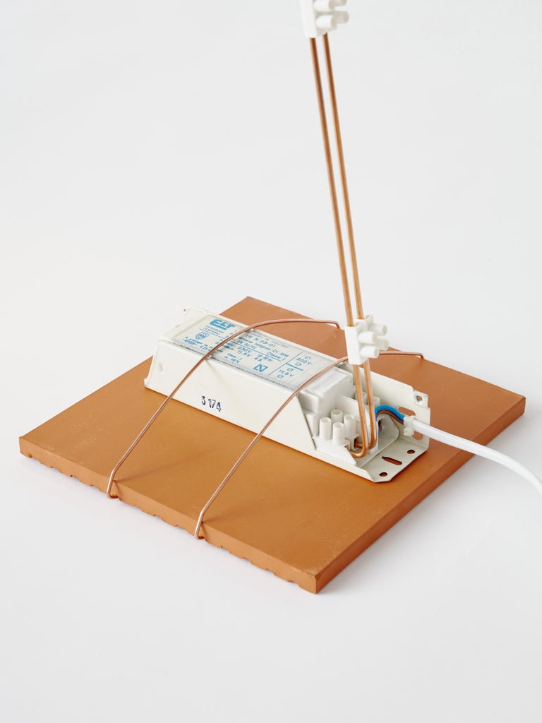 B.A.R.E Series, 'Small Simple' Copper Table Lamp by Lucas Muñoz Muñoz ...
