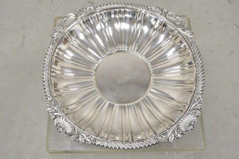 "Barefoot Mailman Rally 1962 2nd Nav" Award Silver Plated Platter Tray ...