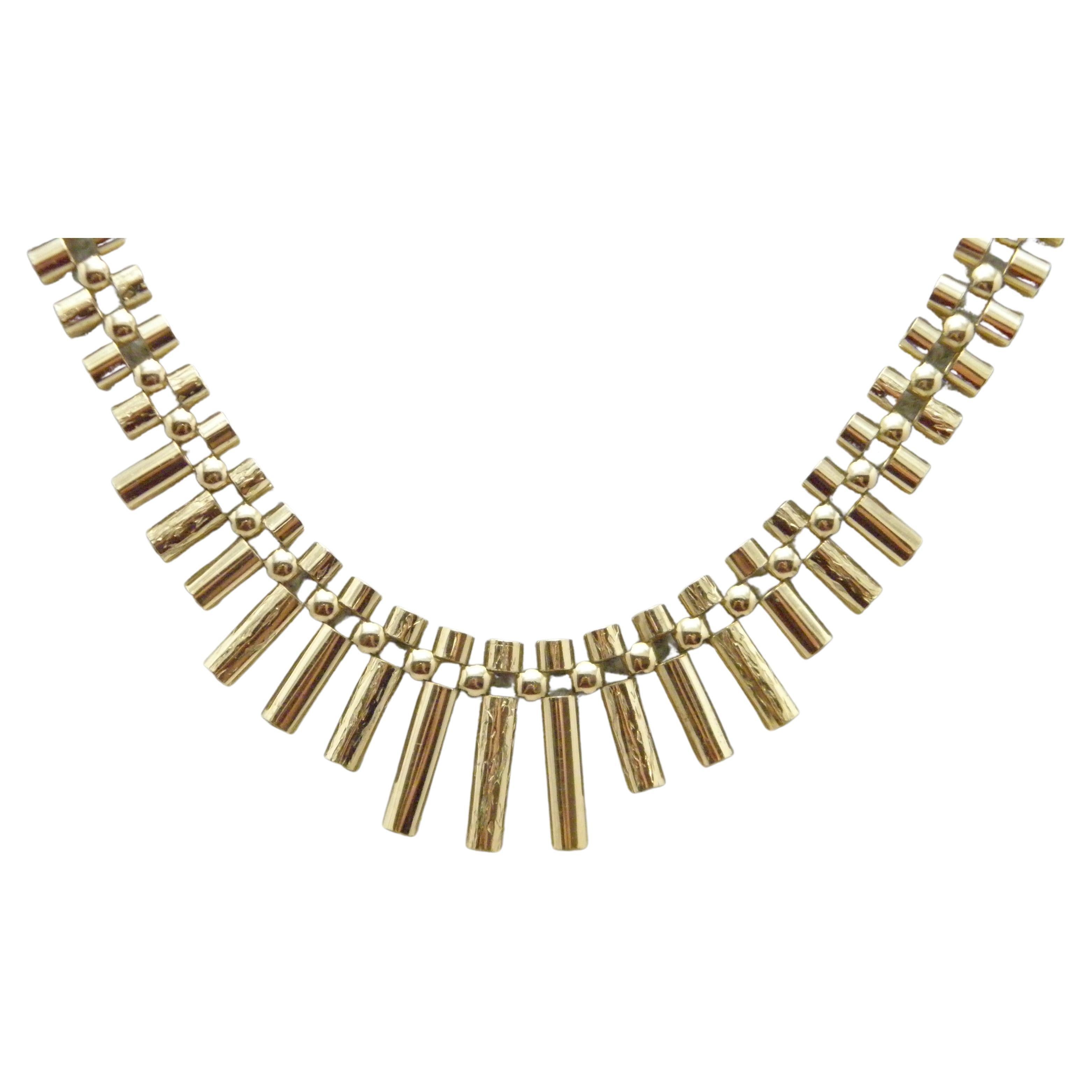 Vintage Italian Elegant Florentine Cleopatra Diamond Cut Tri-Color Gold ...