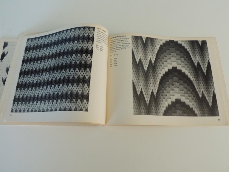 Bargello Florentine Canvas Work Paperback Book For Sale at 1stDibs