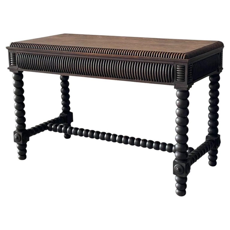 Barley Twist Leg Side Table, England, 19th Century at 1stDibs