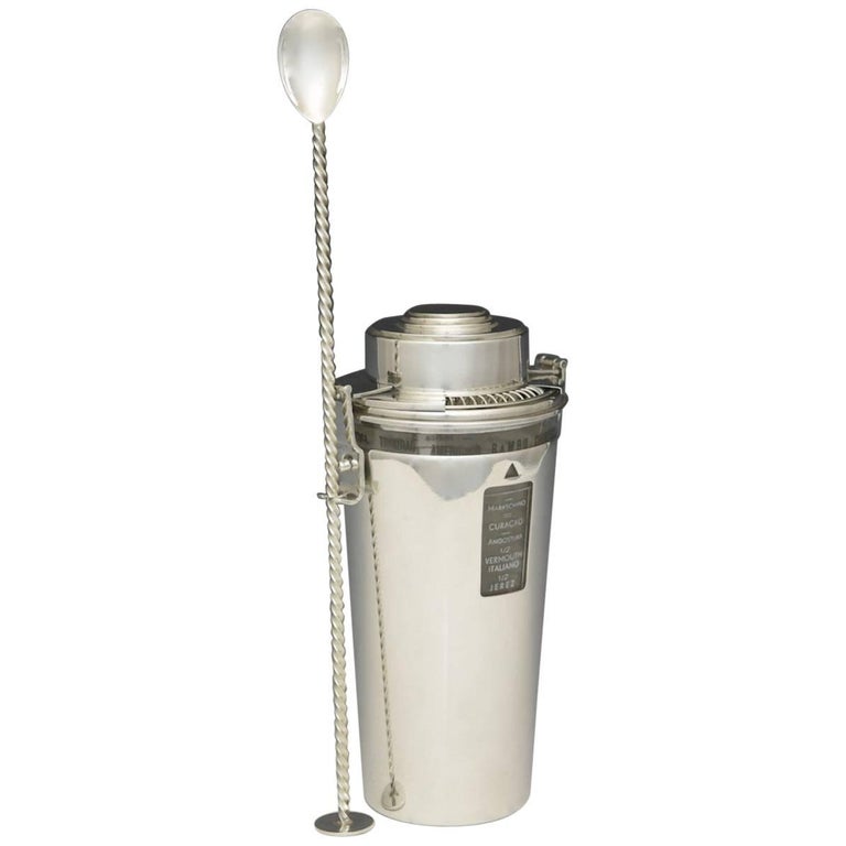 Barman Cocktail Shaker, circa 1930 at 1stDibs
