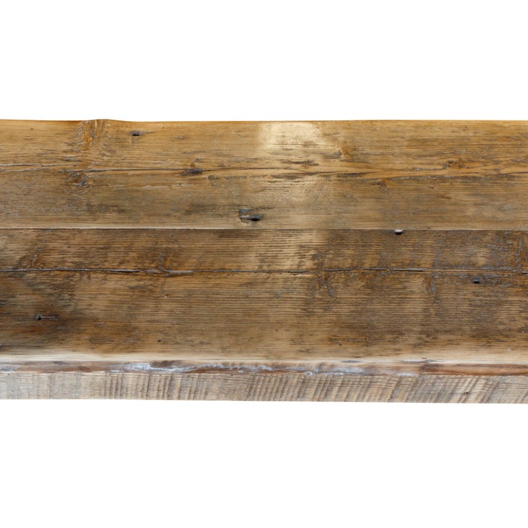 Barn Beam Console Table For Sale at 1stDibs