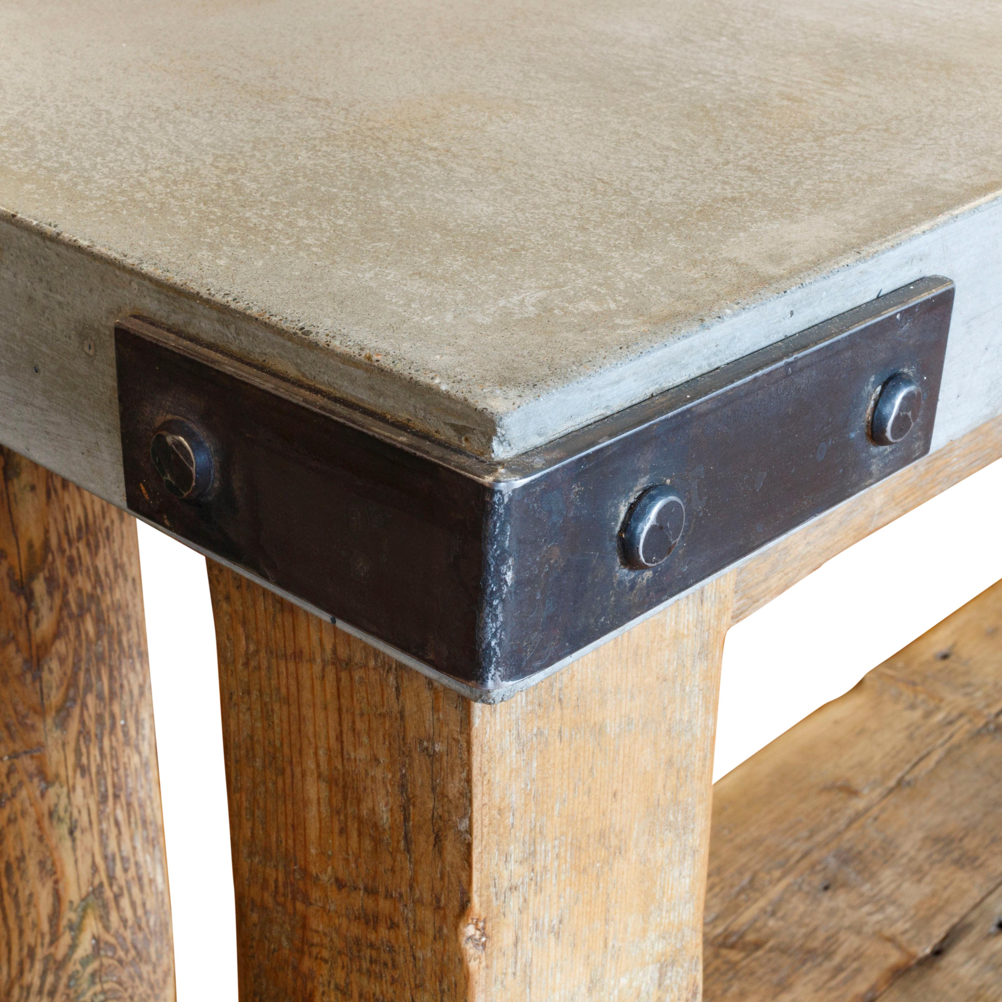 Barn Beam Console Table at 1stDibs | barn beam table, barn and beam