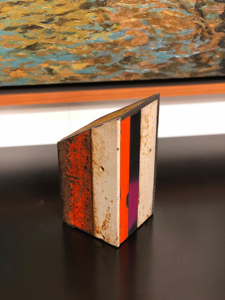 Jim Rose Barn House Structure, Welded Steel Object Made with Salvaged ...