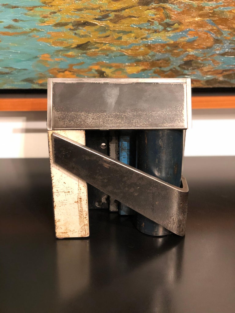 Jim Rose Barn House Structure, Welded Steel Object Made with Salvaged ...