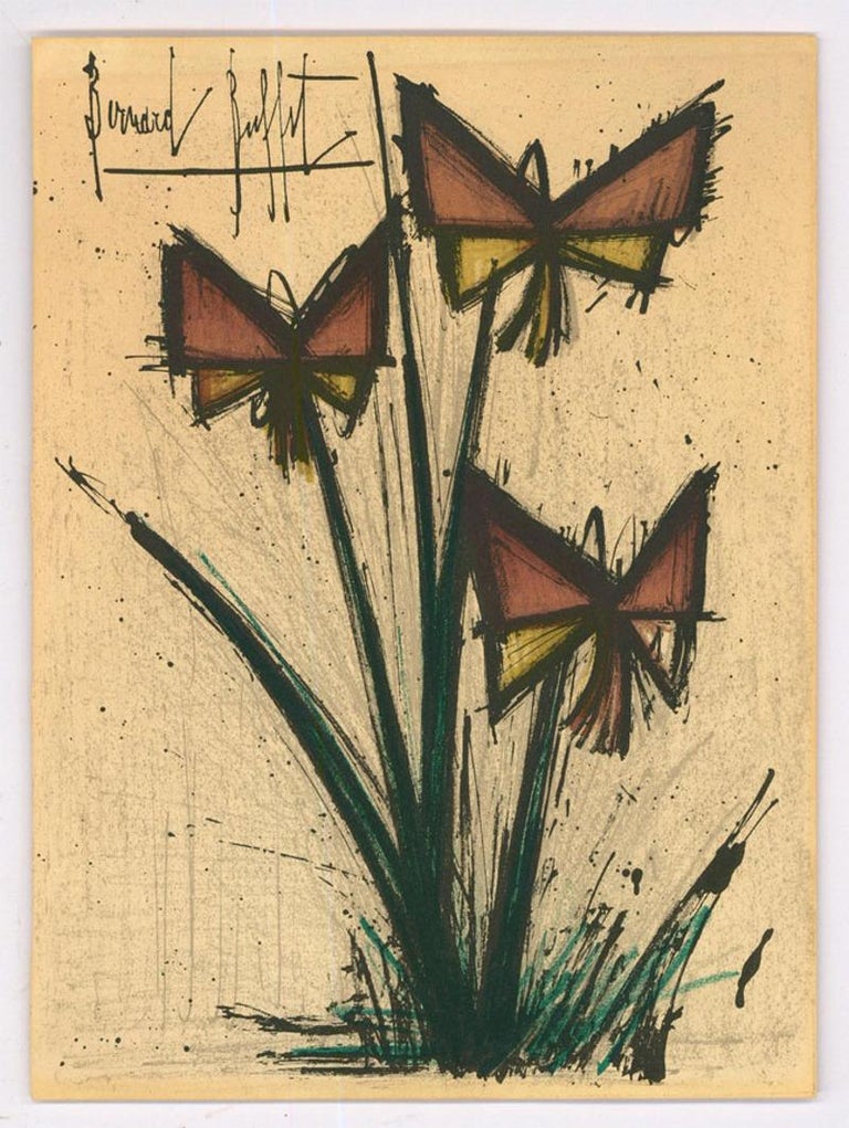 Barnett Bray - Bernard Buffet - Signed Mid 20th Century Lithograph ...