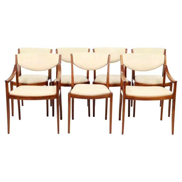 Barney Flagg Dining Chairs for Drexel Parallel For Sale at 1stDibs