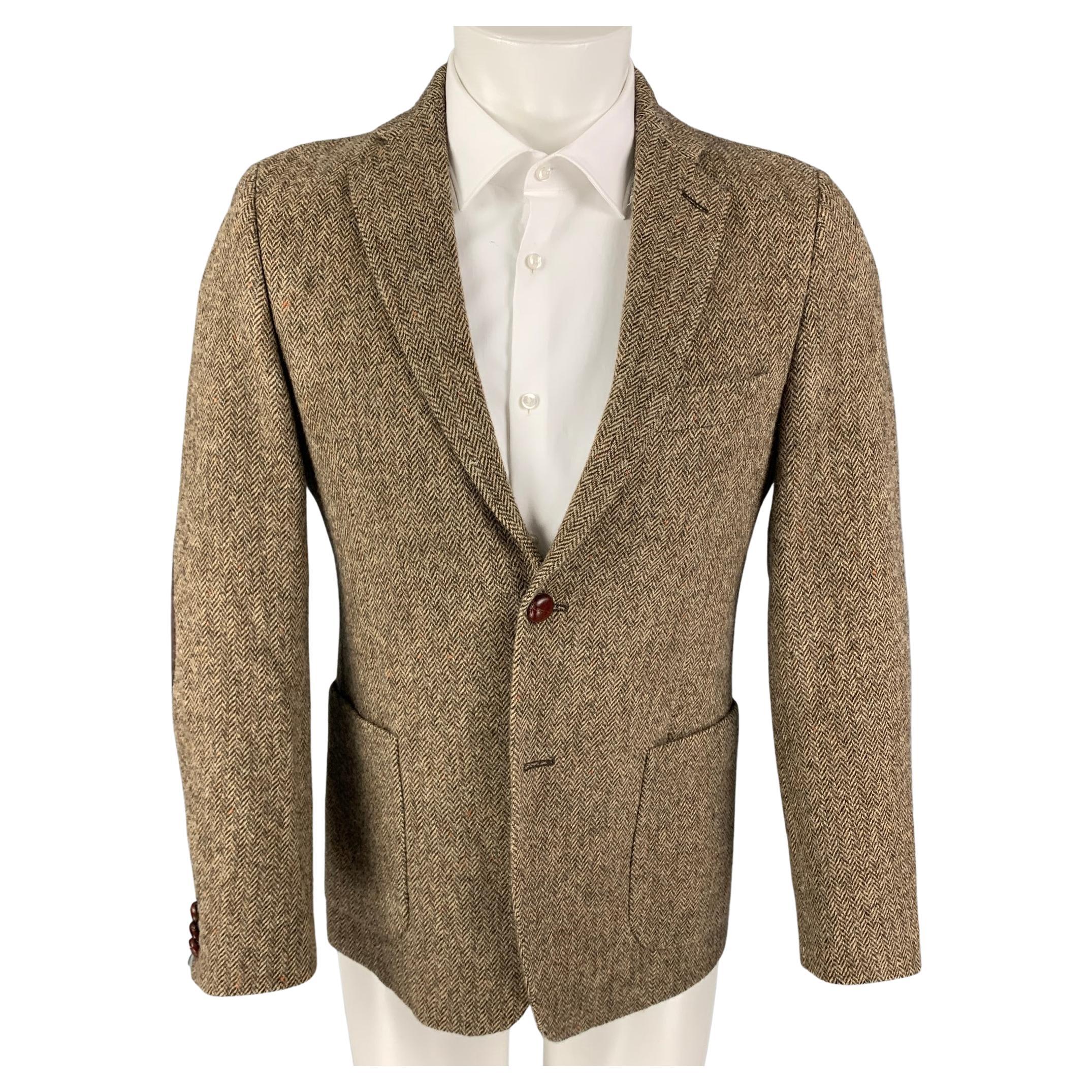 Herringbone Sport Coat - 22 For Sale on 1stDibs