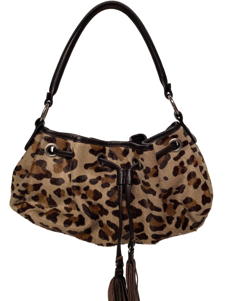 Barneys New York Leopard Print Handbag For Sale at 1stDibs | barneys ...