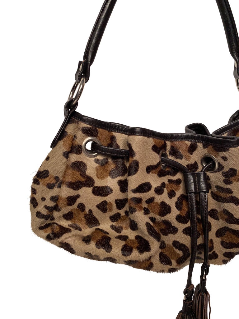 Barneys New York Leopard Print Handbag For Sale at 1stDibs | barneys ...
