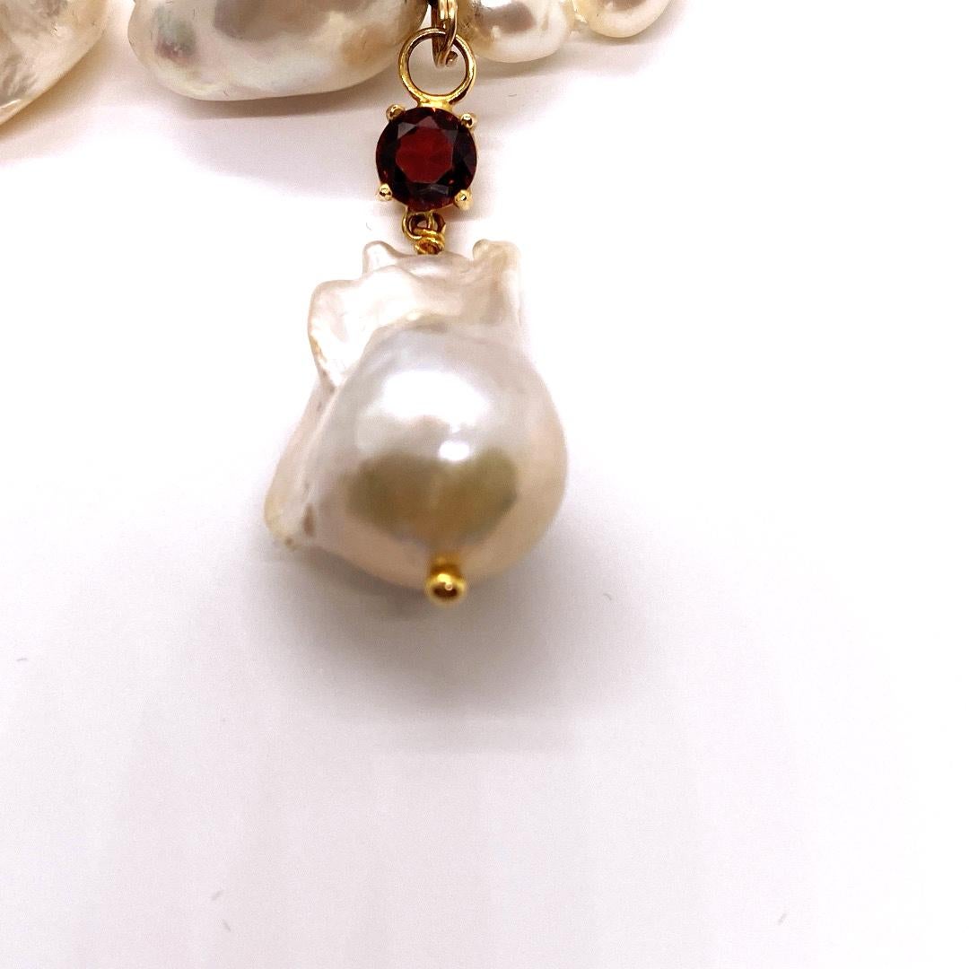 Baroque Pearl Necklace For Sale at 1stDibs