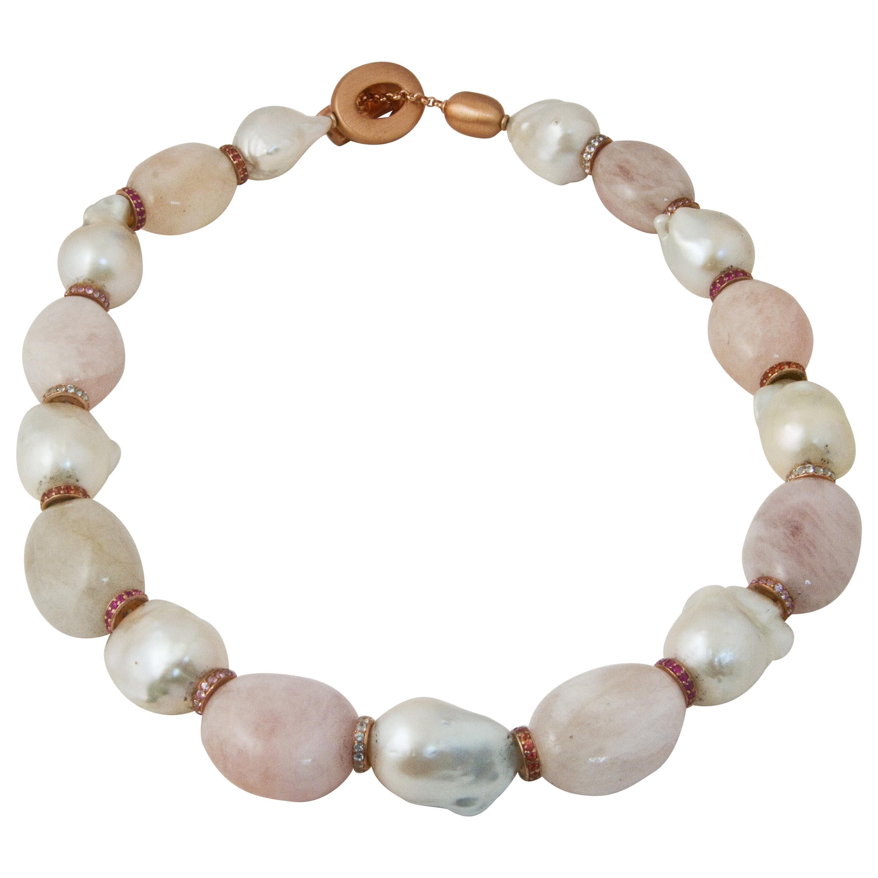 Natural Baroque Pearl Pendant at 1stDibs