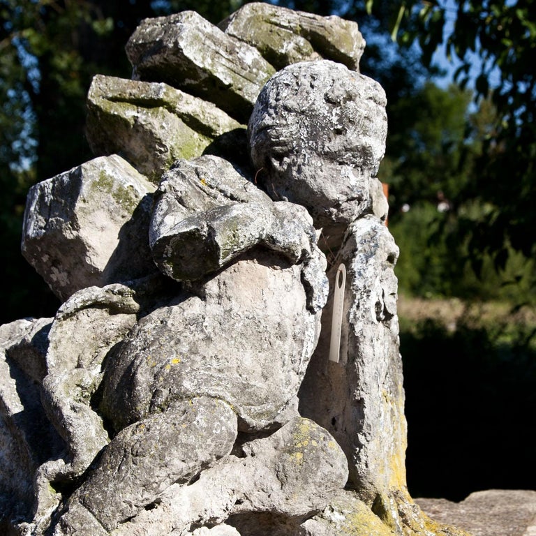 Baroque Sandstone Fragment, 18th Century For Sale at 1stDibs